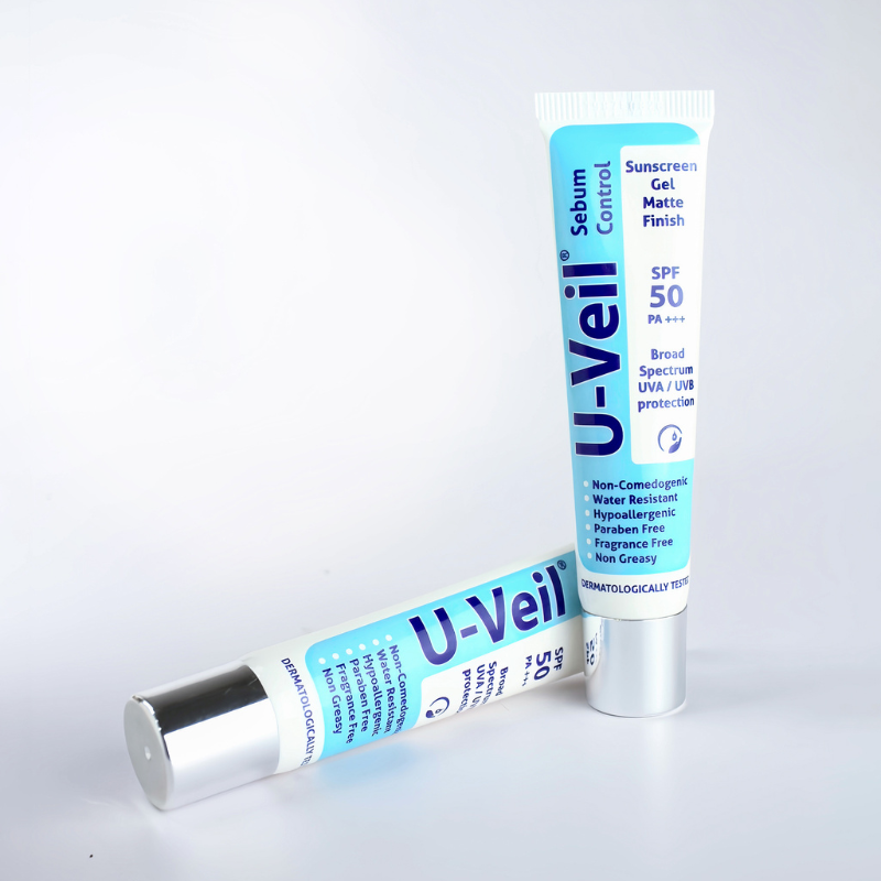 U-Veil Sebum Control Gel SPF 50 – Derma Techno