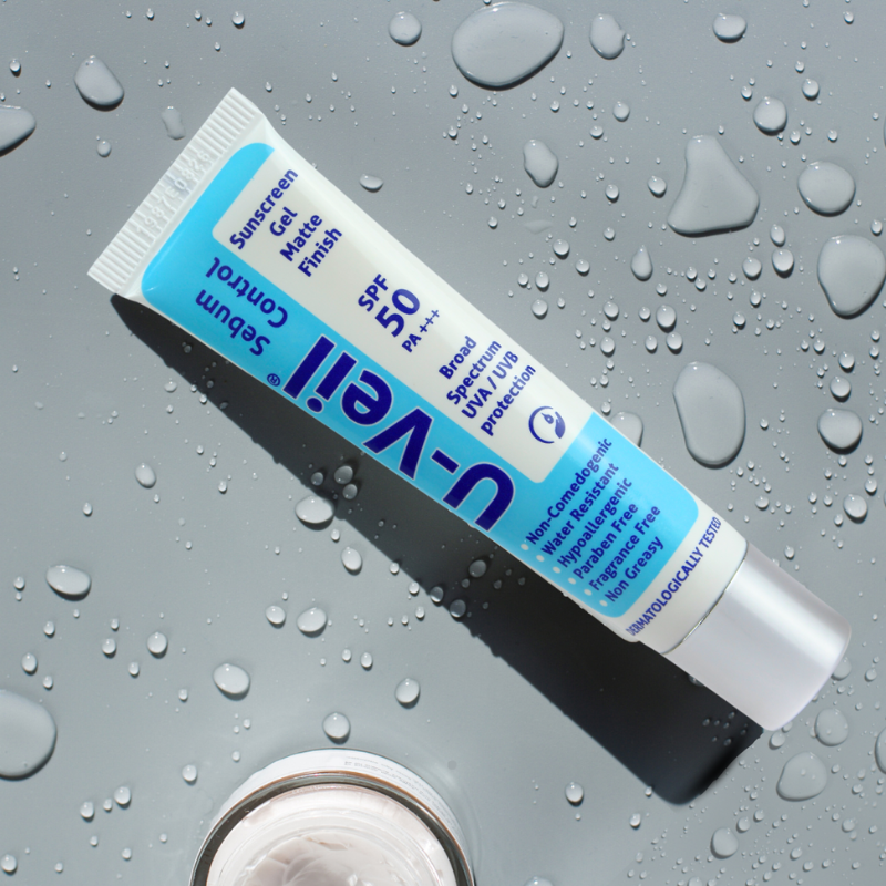 U-Veil Sebum Control Gel SPF 50 – Derma Techno